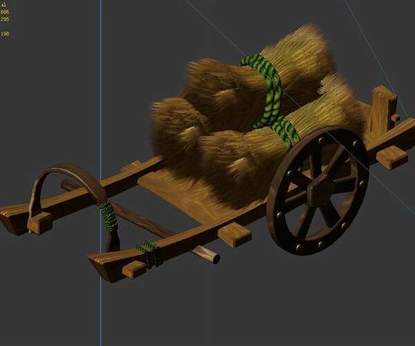 ArtStation - City - Oxcart 12 | Game Assets