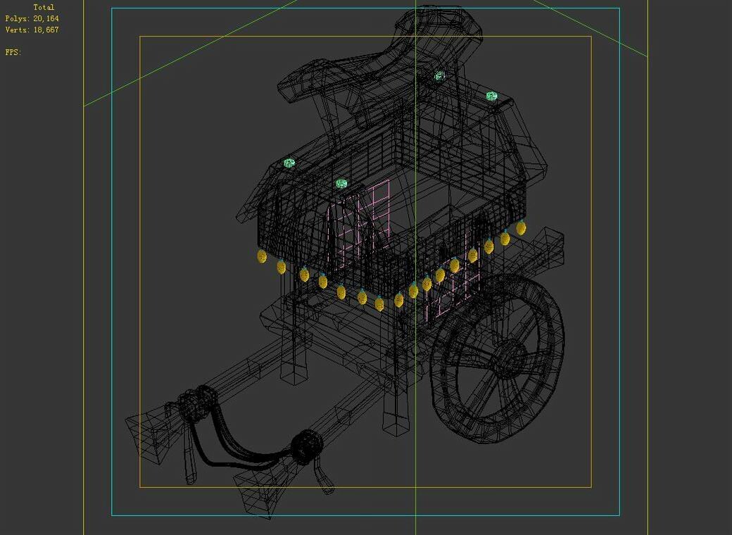 ArtStation - City - Intermediate Carriage | Game Assets