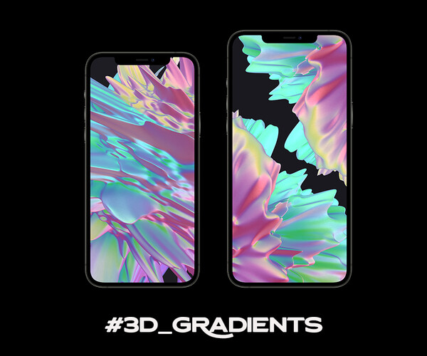 ArtStation - 3D Gradients - 10 abstract renders | Artworks