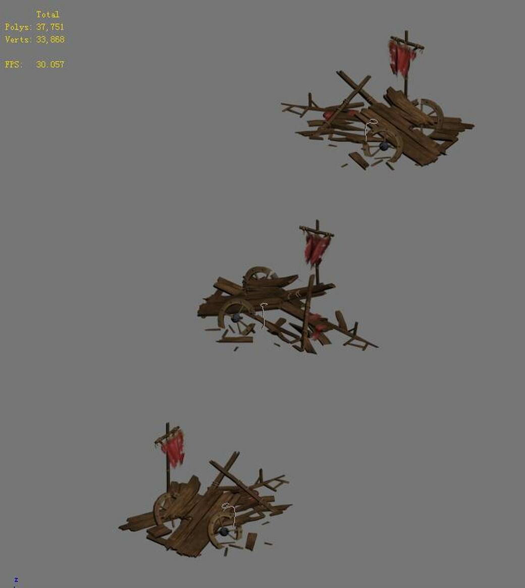 ArtStation - Barracks - Broken Tank | Game Assets