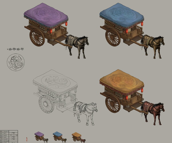 ArtStation - carriage 5357 | Game Assets