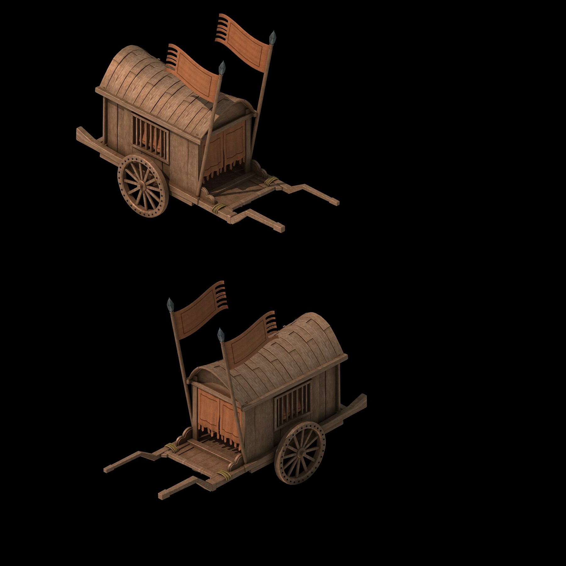 ArtStation - War - carriage 2701 | Game Assets