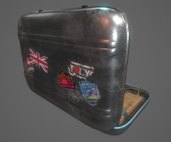 ArtStation - Briefcase C4 Bomb | Game Assets