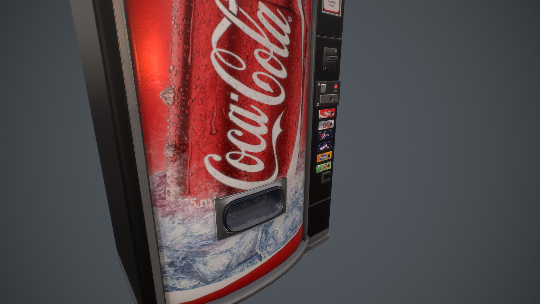 ArtStation - the vending machine - lowpoly game asset - 2k maps pbr ...