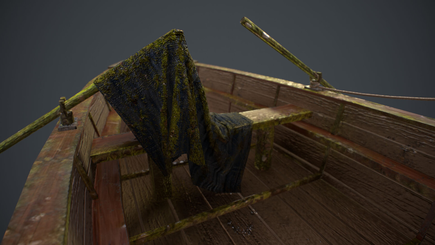 ArtStation - the oldie boat | Game Assets