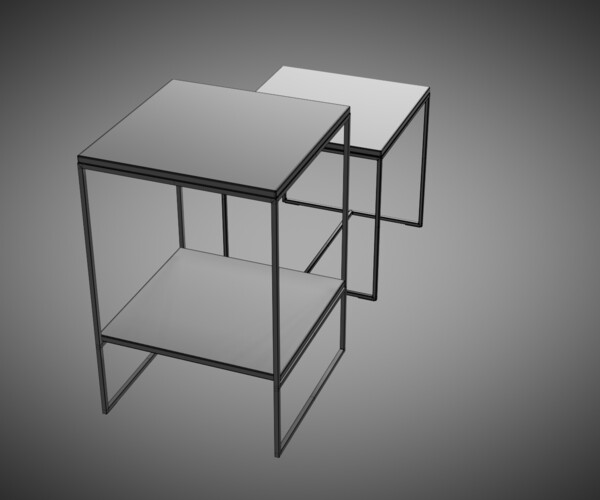 ArtStation - Liam Side Table by Minotti | Resources