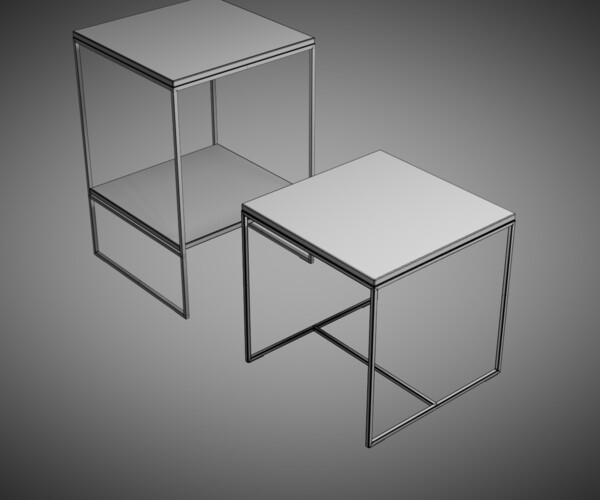 ArtStation - Liam Side Table by Minotti | Resources