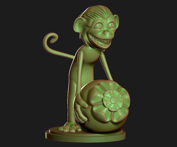 ArtStation - MATCAPS PACK 100 ZBRUSH + MONKEY MODEL WITH UV MAP | Resources