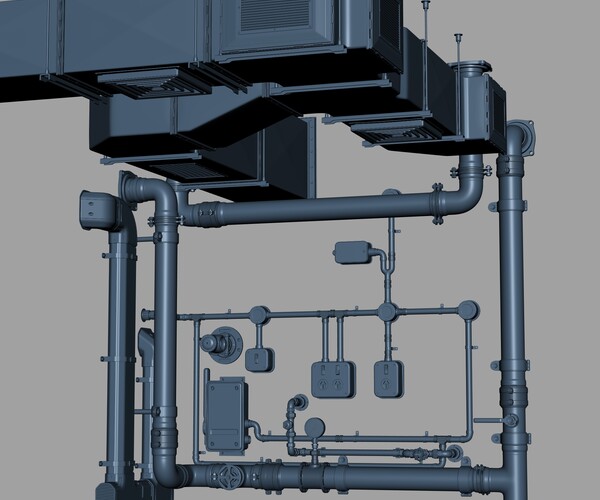 ArtStation - Pack:Conduit. | Resources