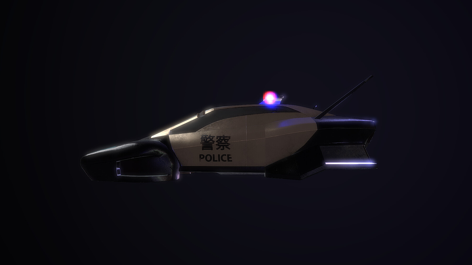 ArtStation - Sci-Fi Vehicle low-poly 3d model Low-poly 3D model | Game ...