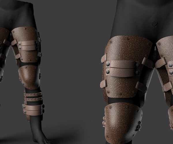 ArtStation - KitBash 20 Medieval/Fantasy Legs IMM – 3D models pack in ...