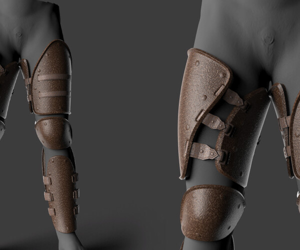 ArtStation - KitBash 20 Medieval/Fantasy Legs IMM – 3D models pack in ...