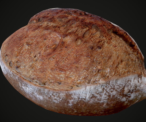 ArtStation - Bread_01 | Game Assets
