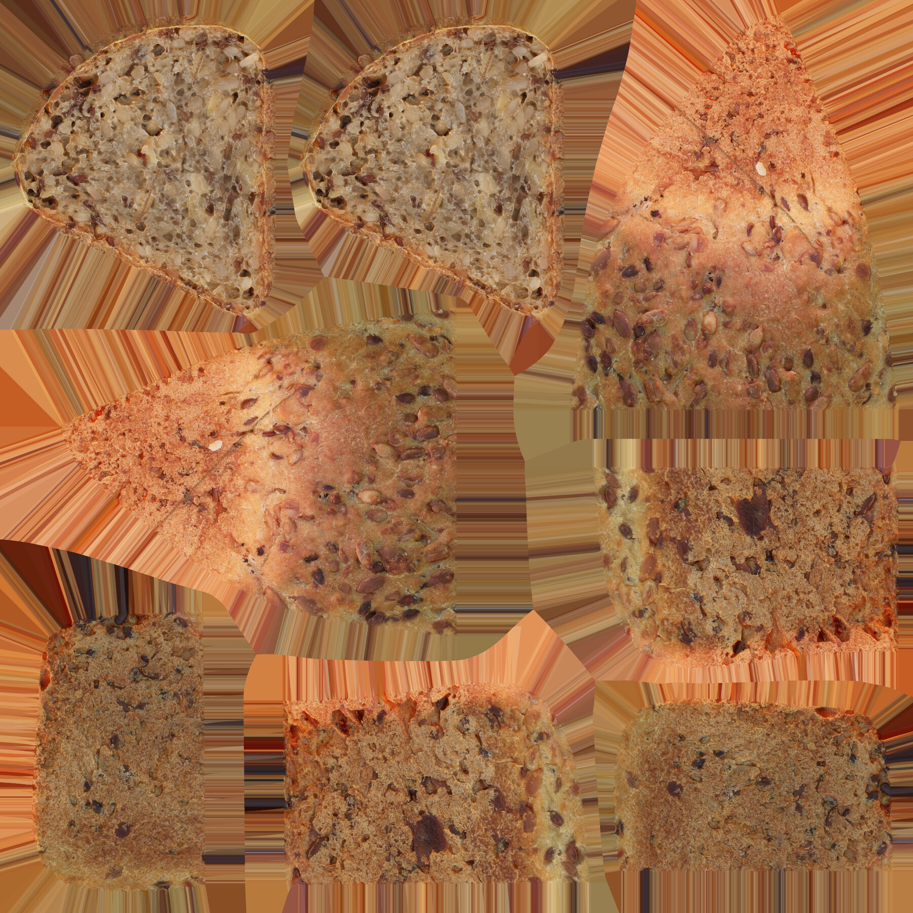 ArtStation - Bread_Collection_01 | Game Assets