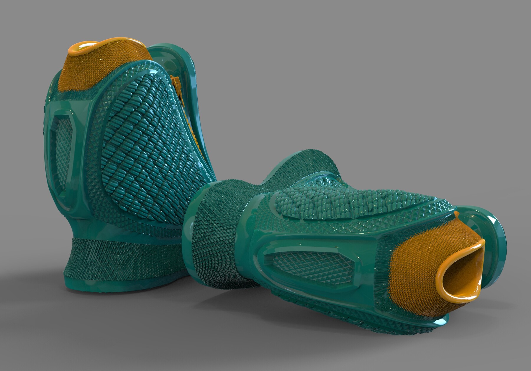 ArtStation - modern boots + renderings set scene | Resources