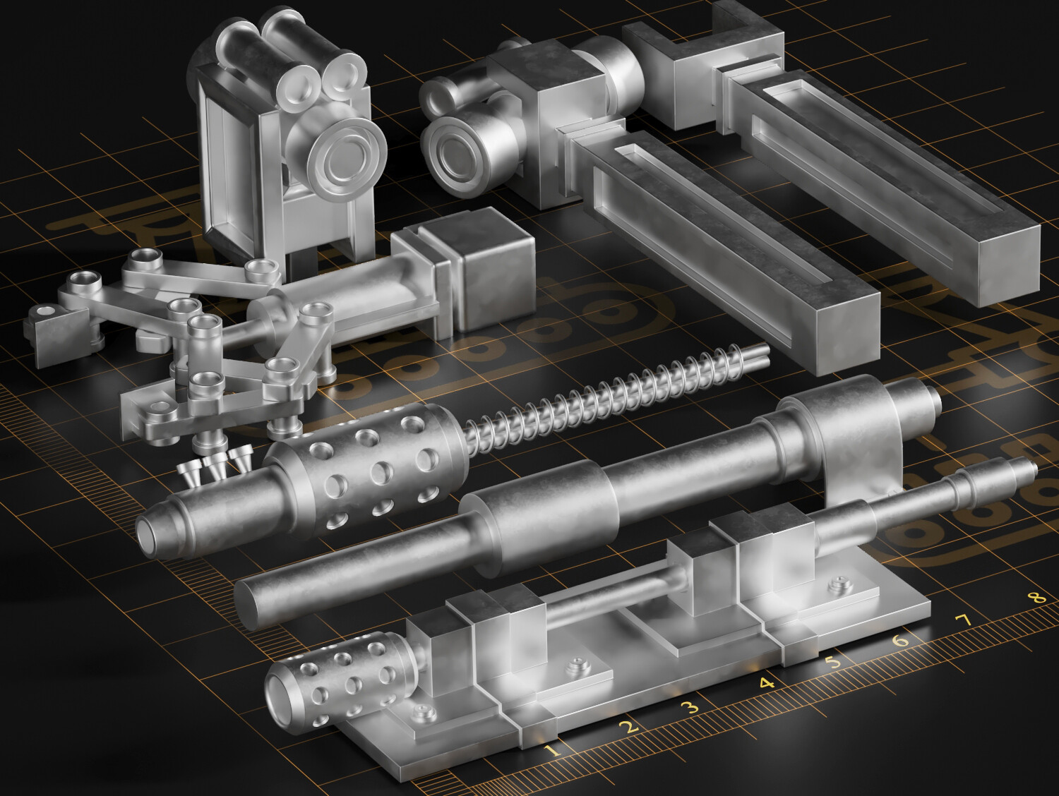 ArtStation - Robot vehicle kitbash | Resources