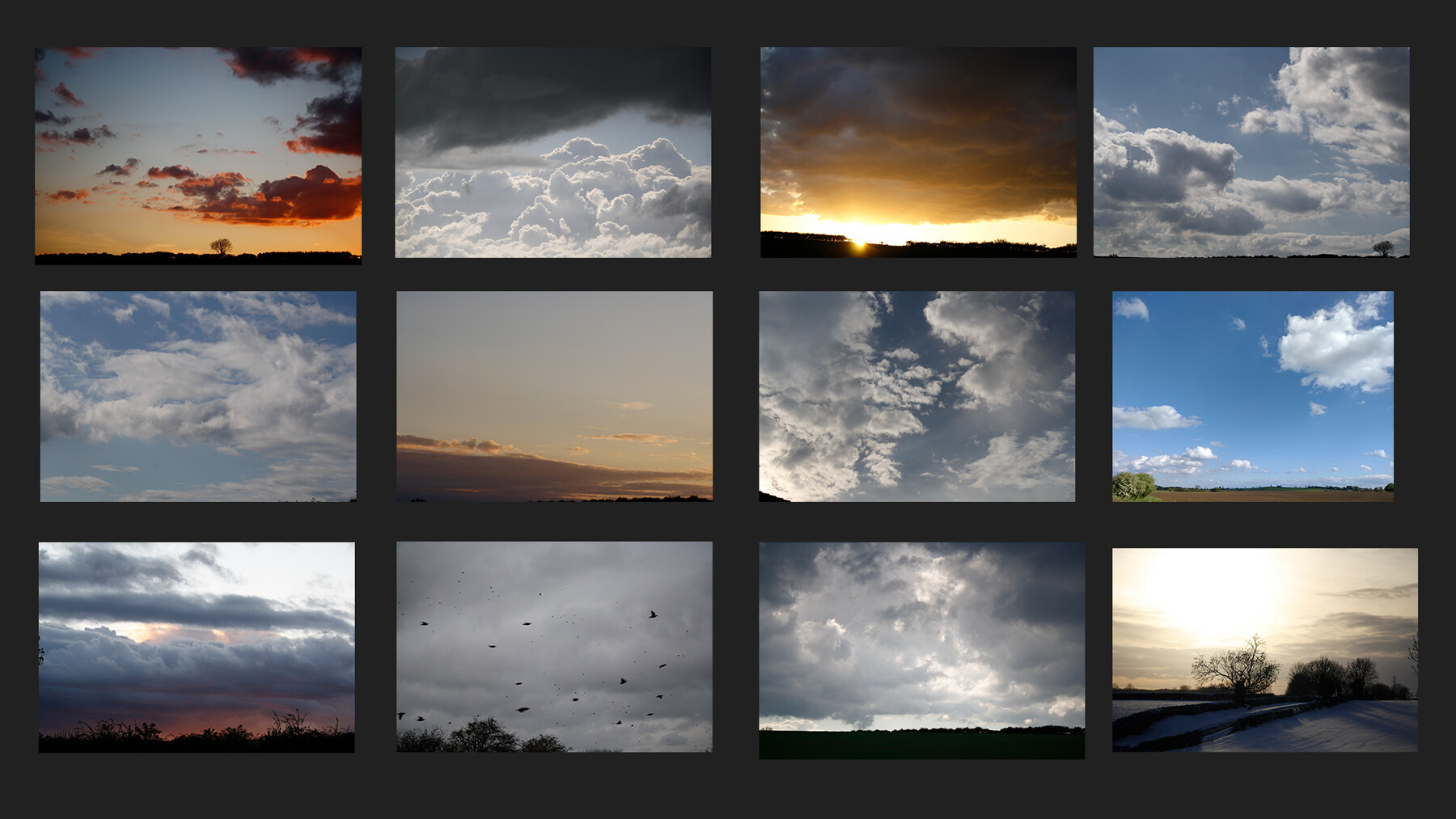 ArtStation - SKIES PHOTO PACK - 300+ reference photos of skies | Resources