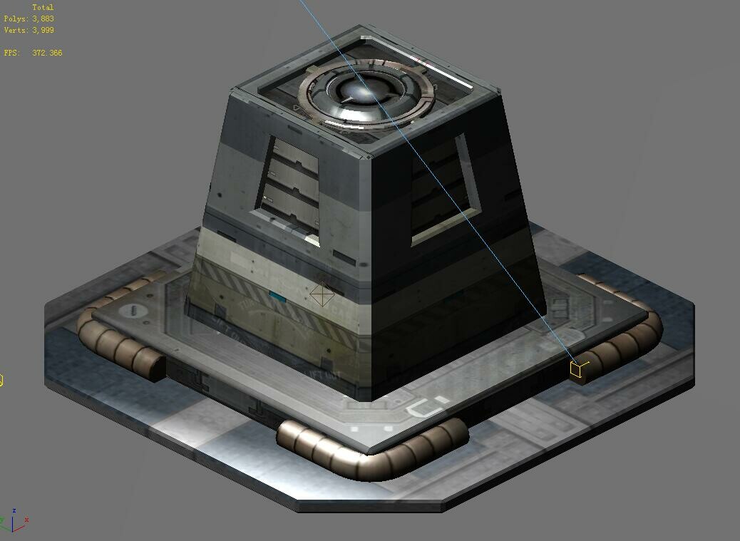 ArtStation - Ground-small operating platform 01 | Game Assets
