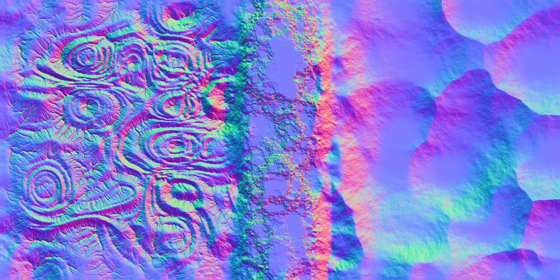 ArtStation - Multi-Biome Landscape Map | Game Assets