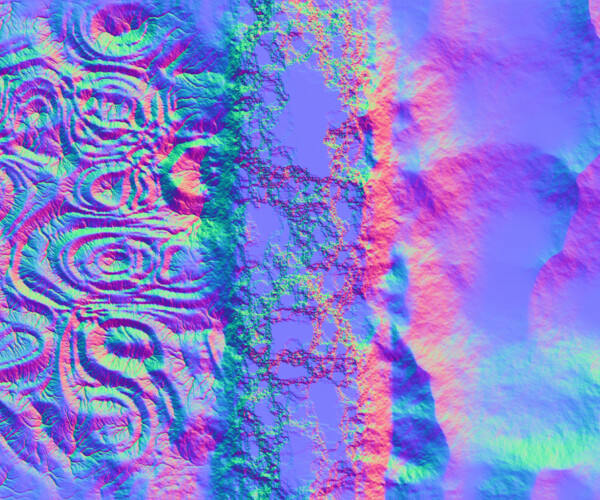 ArtStation - Multi-Biome Landscape Map | Game Assets