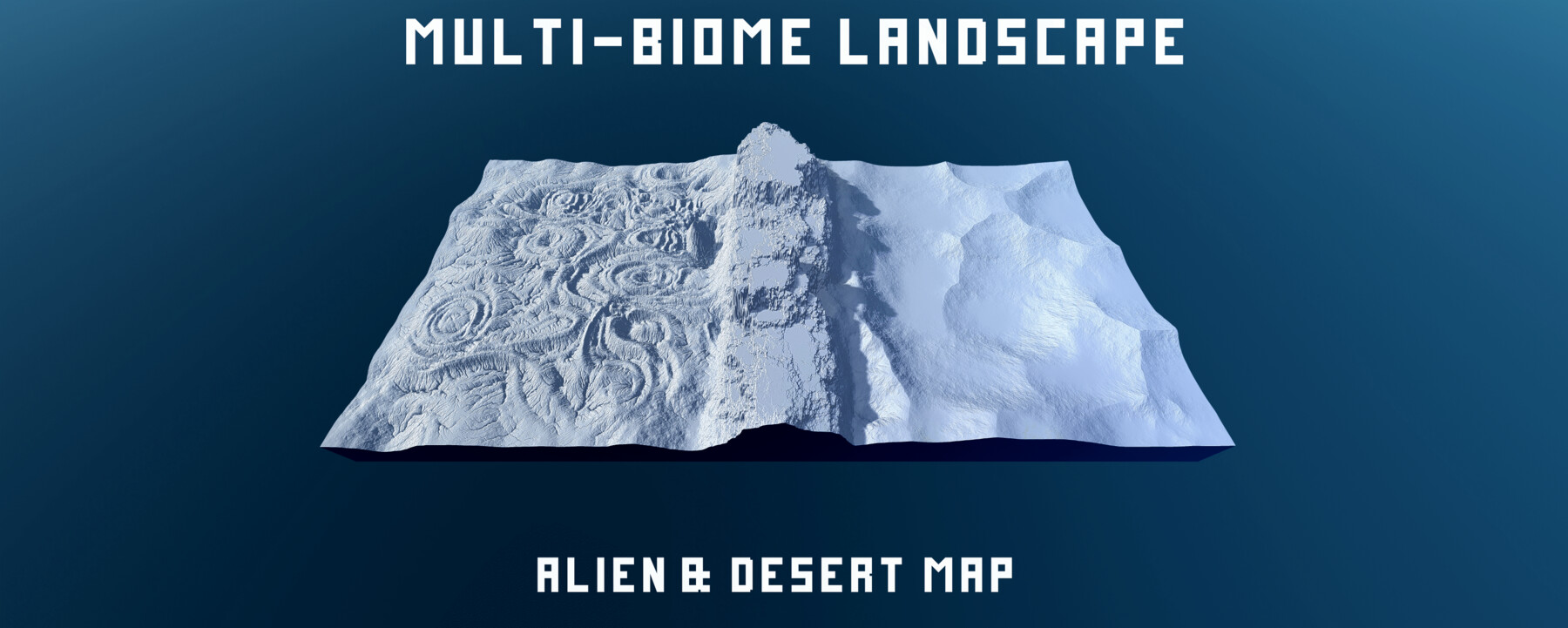 Mattias Elbkvist - Multi-Biome Landscape Map