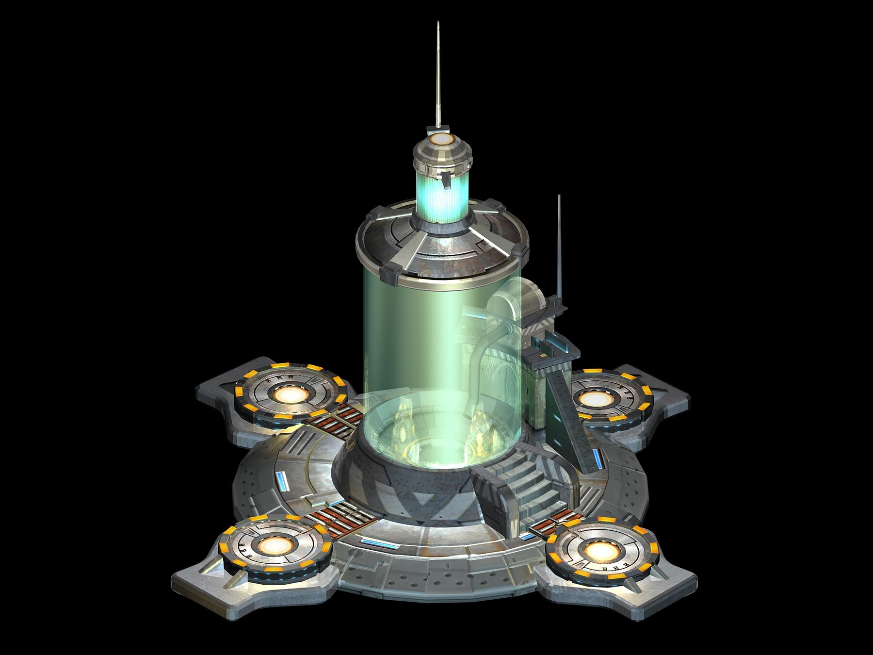 ArtStation - Machinery - Spacecraft - Functional Objects 05 | Game Assets