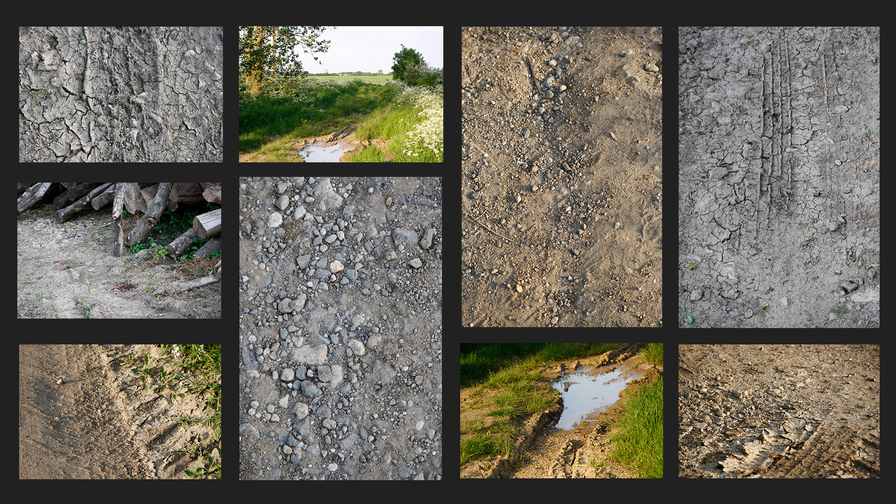 ArtStation - DIRT TRACK PHOTO PACK - 160 reference photos of a dirt ...