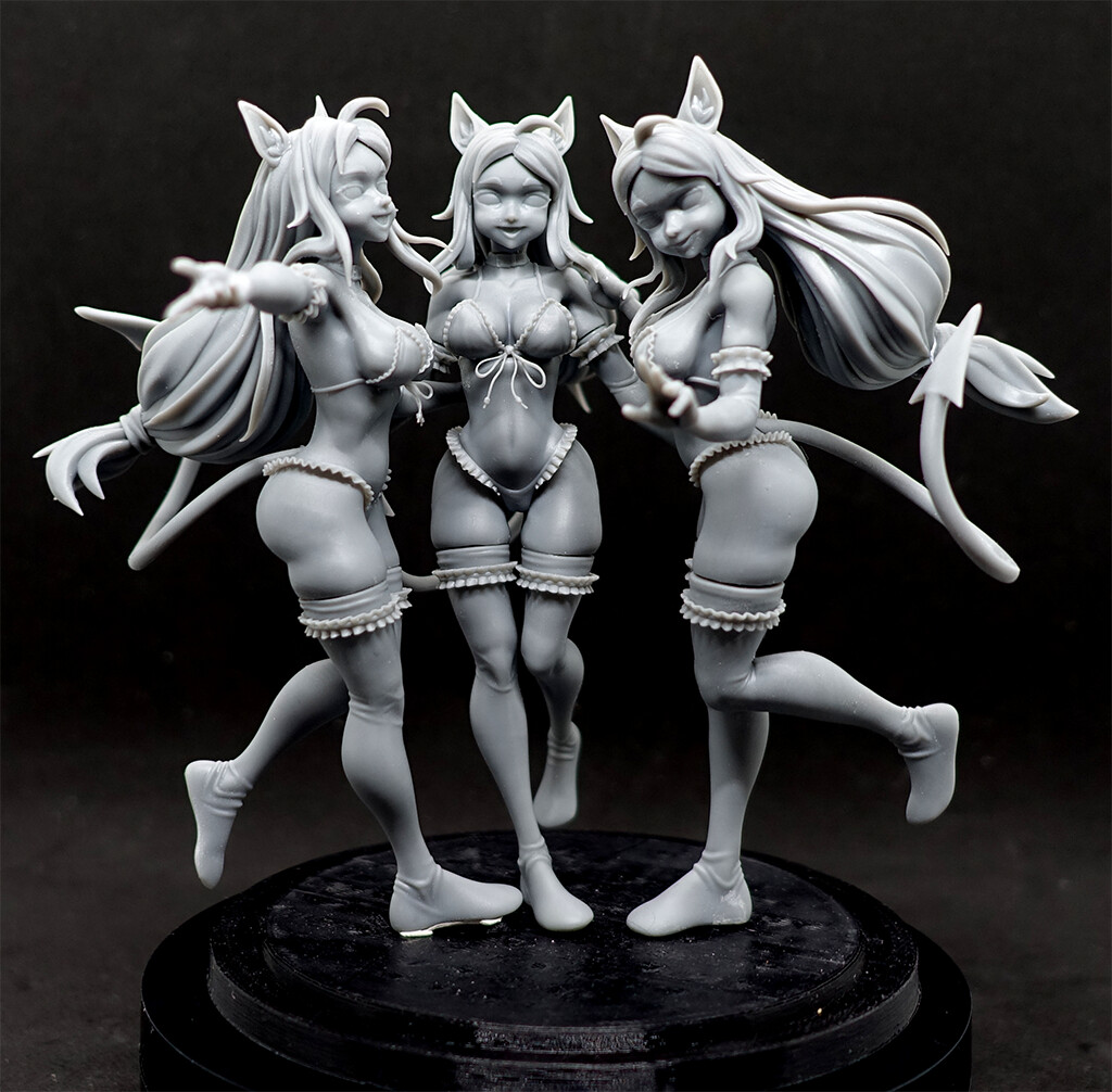 ArtStation - Helltaker Cerberus | Resources