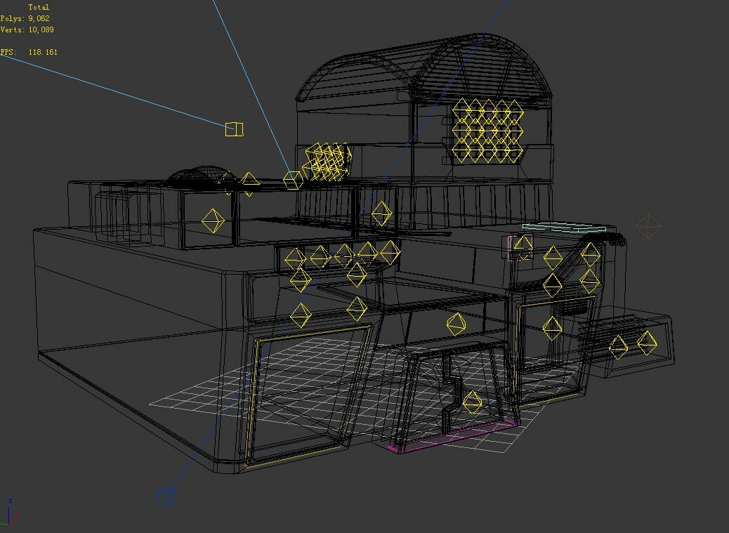 ArtStation - Mechanical building - base repair shop | Game Assets