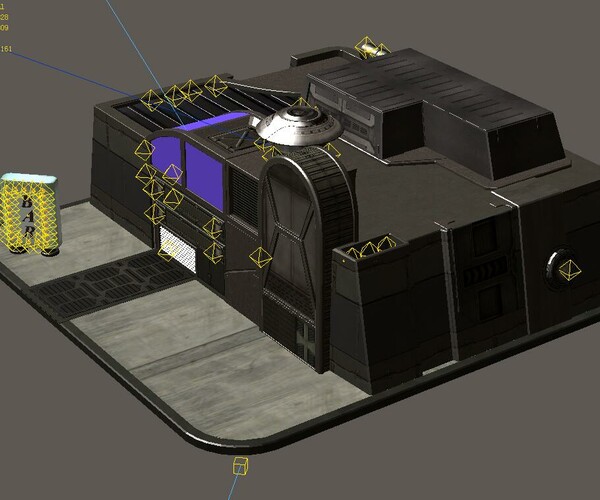 ArtStation - Machinery - Building - Bar | Game Assets