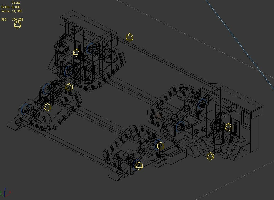 ArtStation - Mechanical Building - Slope 02 | Resources