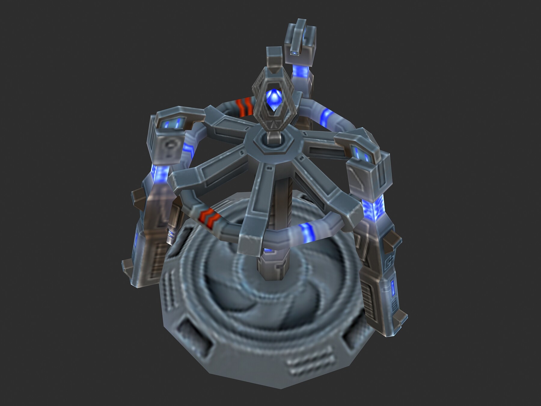 ArtStation - Machinery - Turret 05 | Game Assets