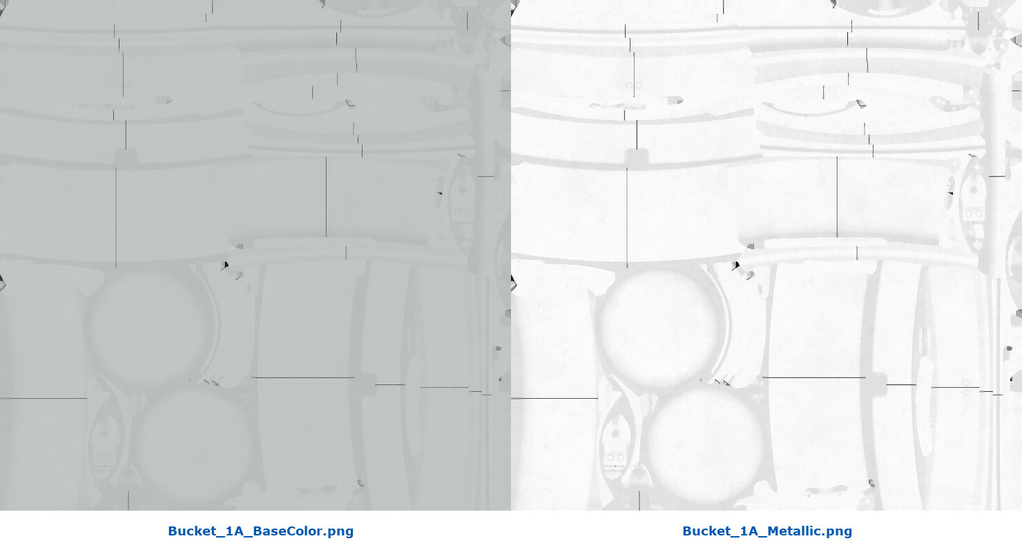 ArtStation - Bucket 1A | Game Assets