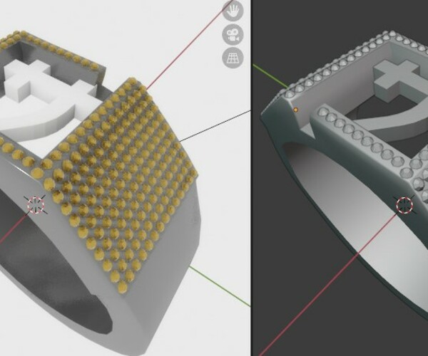 ArtStation - Diamond Ring 3D PRINT READY | Resources