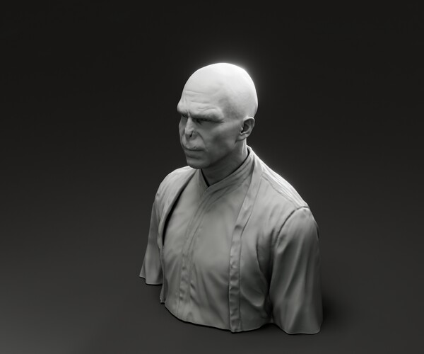 ArtStation - Ralph Fiennes - Voldemort - Harry Potter | Resources