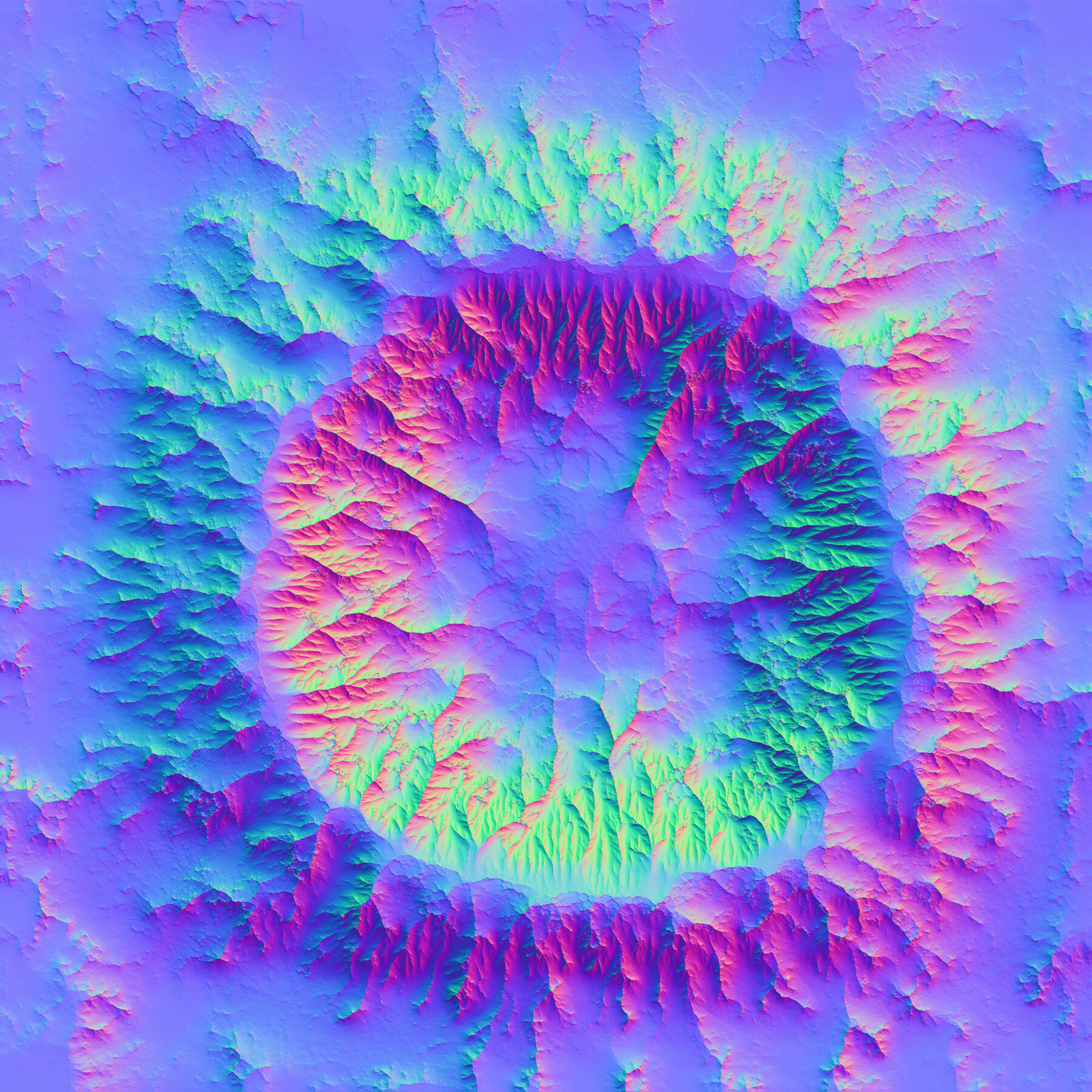 ArtStation - Landscape - Inactive Super-Volcano | Game Assets