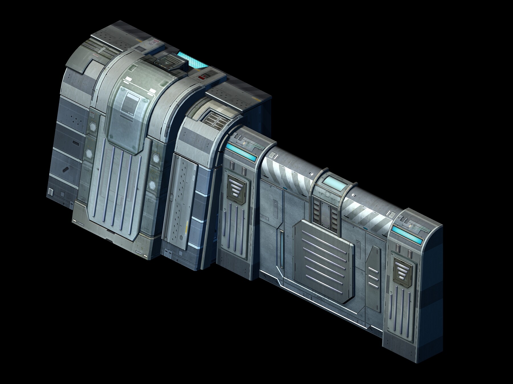 ArtStation - Machinery - Wall 02 | Game Assets