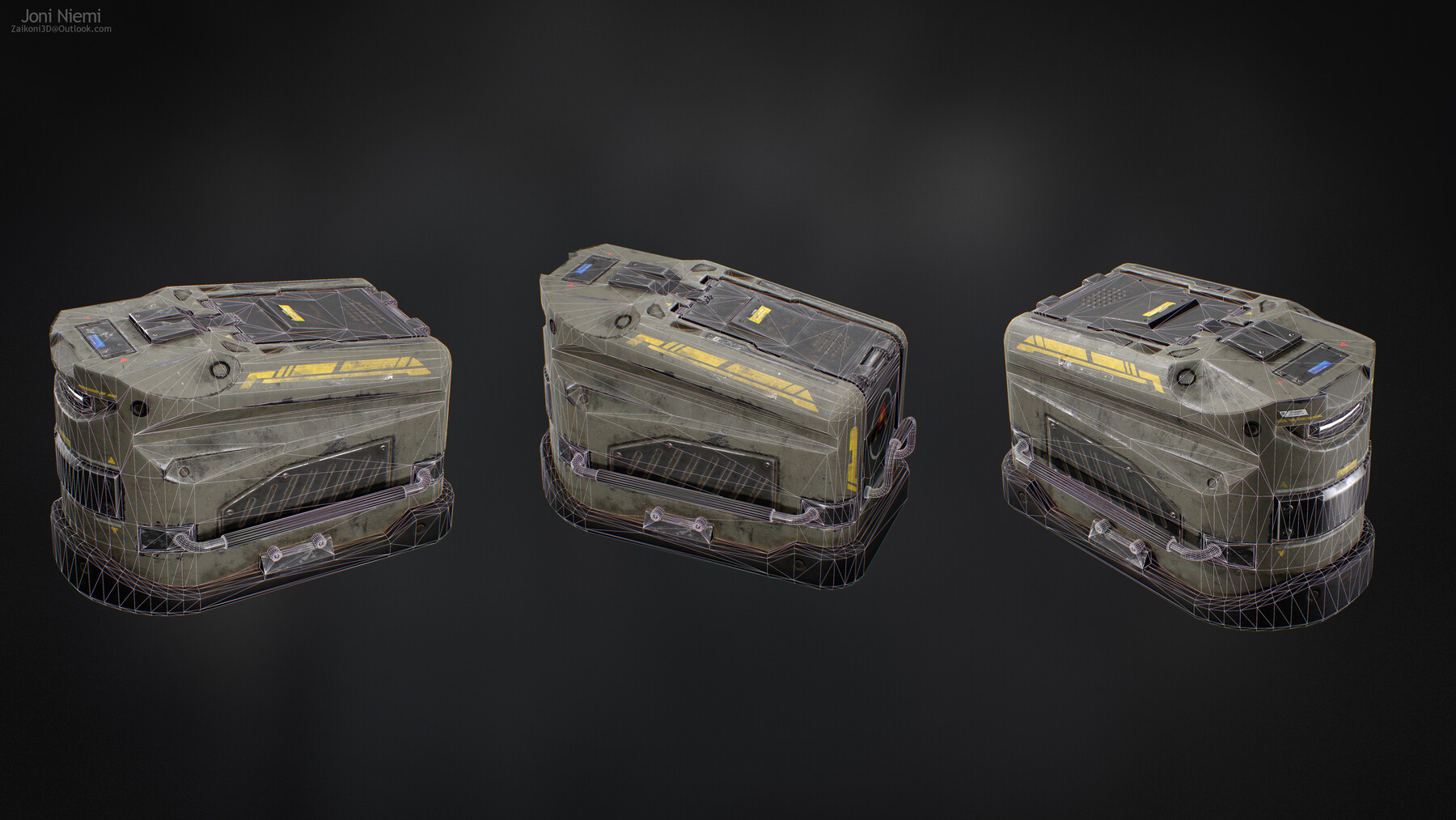 ArtStation - Sci-Fi Toolbox | Game ready optimized model | Game Assets