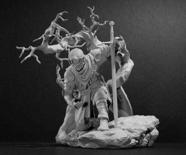 ArtStation - Knight 3D Print Ready STL Files | Resources