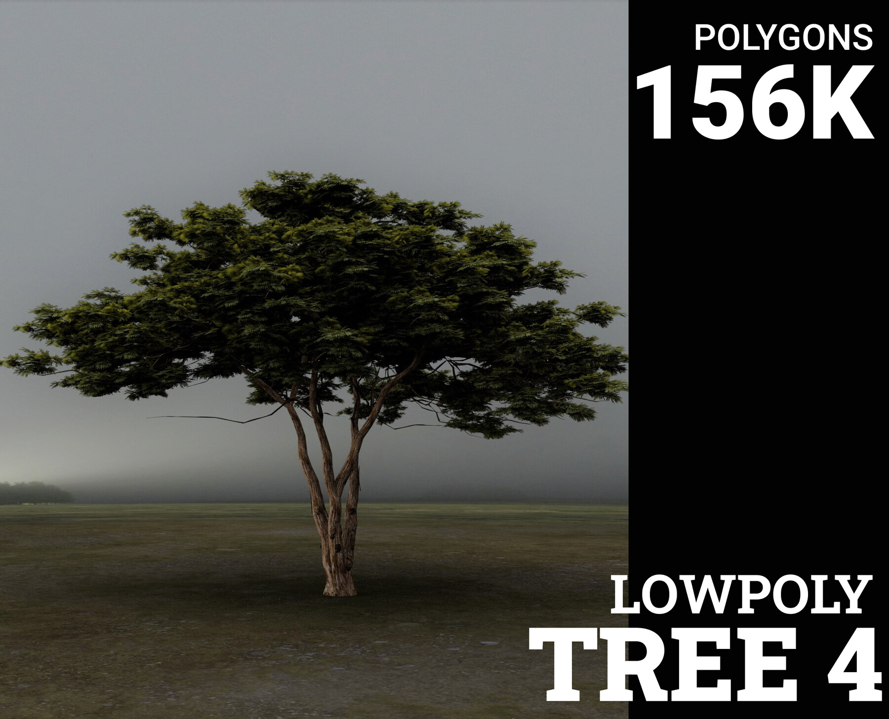 ArtStation - Large Trees Lowpoly Collection | Resources