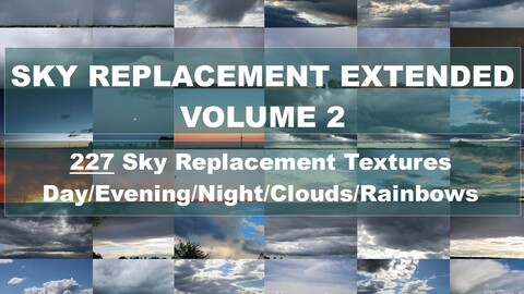 ArtStation - Sky Replacement Extended Vol. 2 | Game Assets