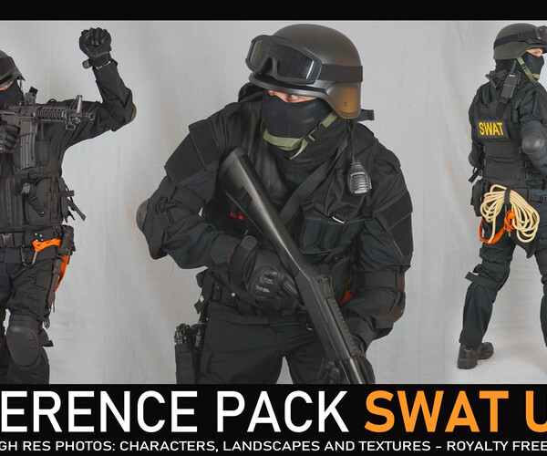 ArtStation - SWAT UNIT - 760+ Reference pictures including 360 ...