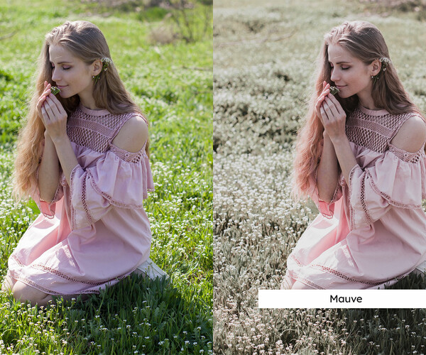 ArtStation - 20 Purple Pink LUTs and Lightroom Presets | Resources