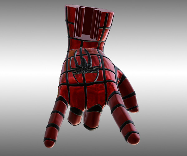ArtStation - CREALITY ENDER 3 SPIDERMAN WEB SHOOTER HAND FILAMENT GUIDE ...