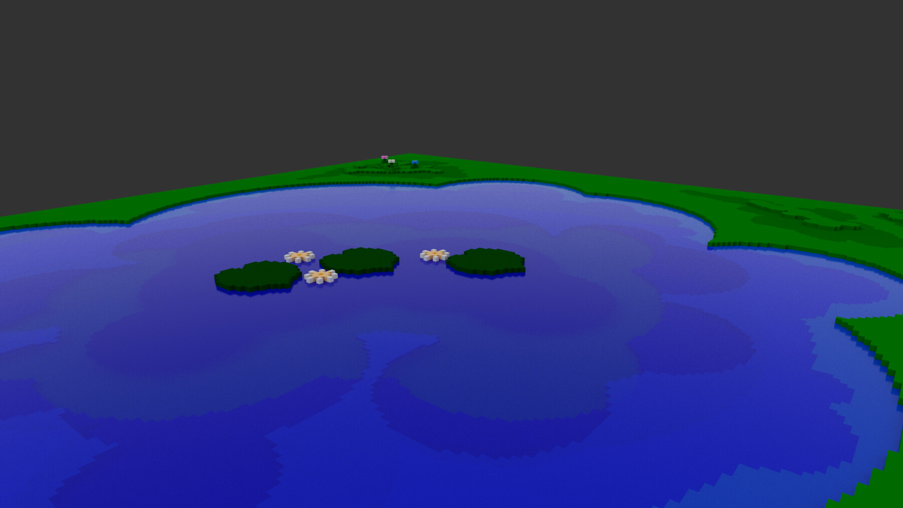 ArtStation - Pond Voxel | Game Assets
