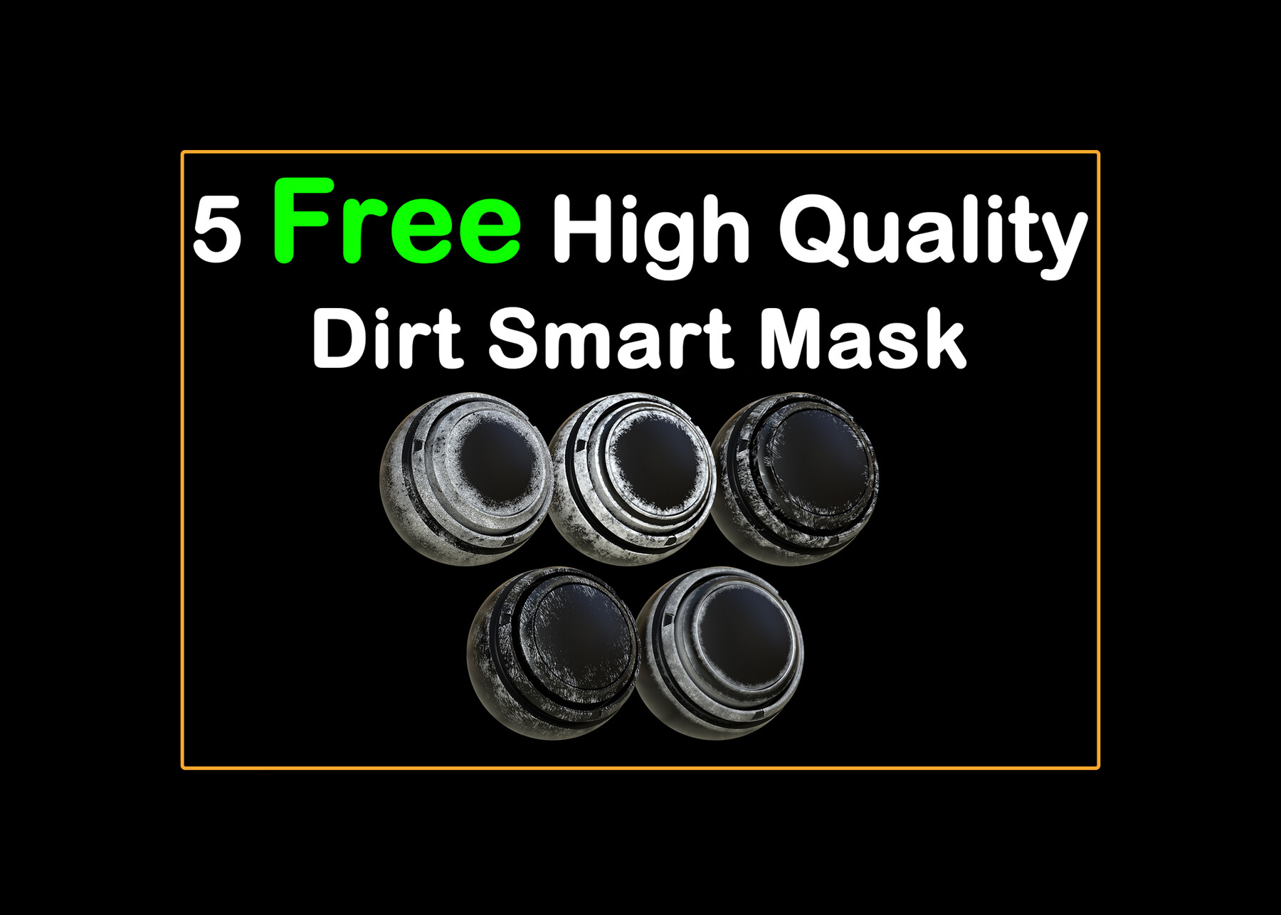 Art Talent Studio - 5 Free High Quality Dirt Smart Mask