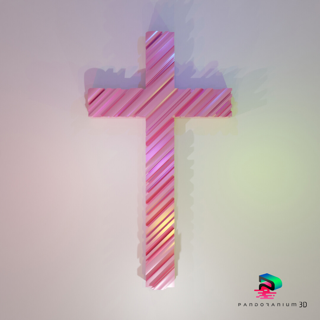 ArtStation - 3D WORD SHAPE - FUNNY CROSS (OH GOD IM CUMMING) | Game Assets