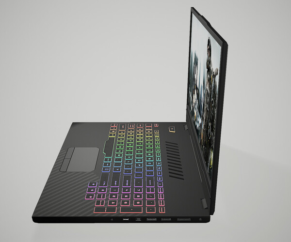 ArtStation - Gaming Laptop 3D Model | Game Assets