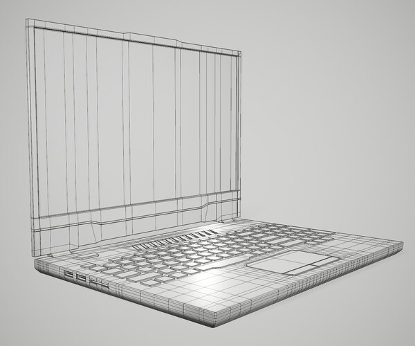 ArtStation - Gaming Laptop 3D Model | Game Assets