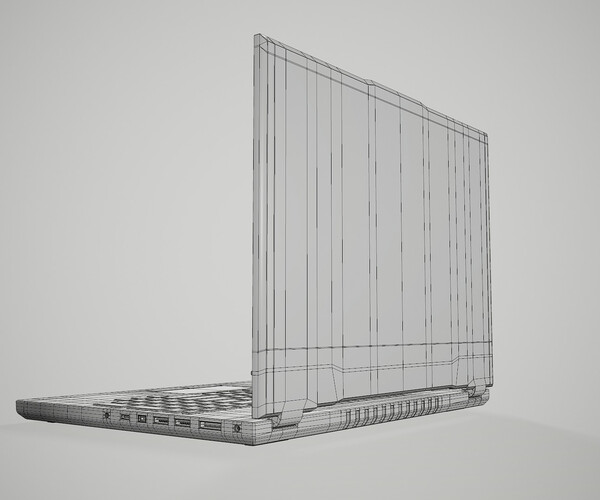 ArtStation - Gaming Laptop 3D Model | Game Assets
